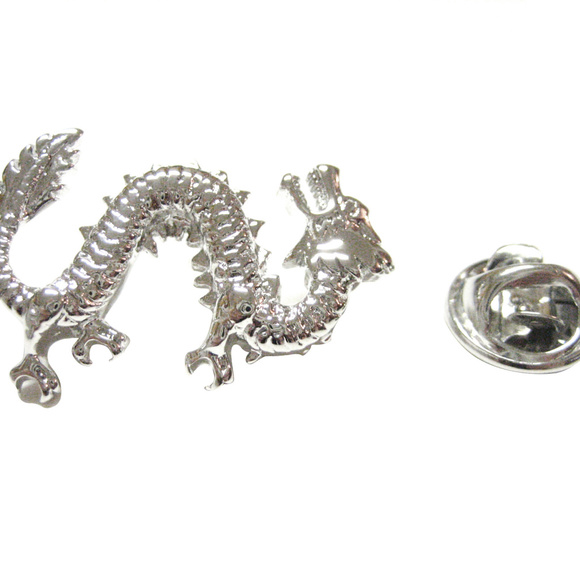 Kiola Designs | Accessories | Full Length Dragon Lapel Pin | Poshmark